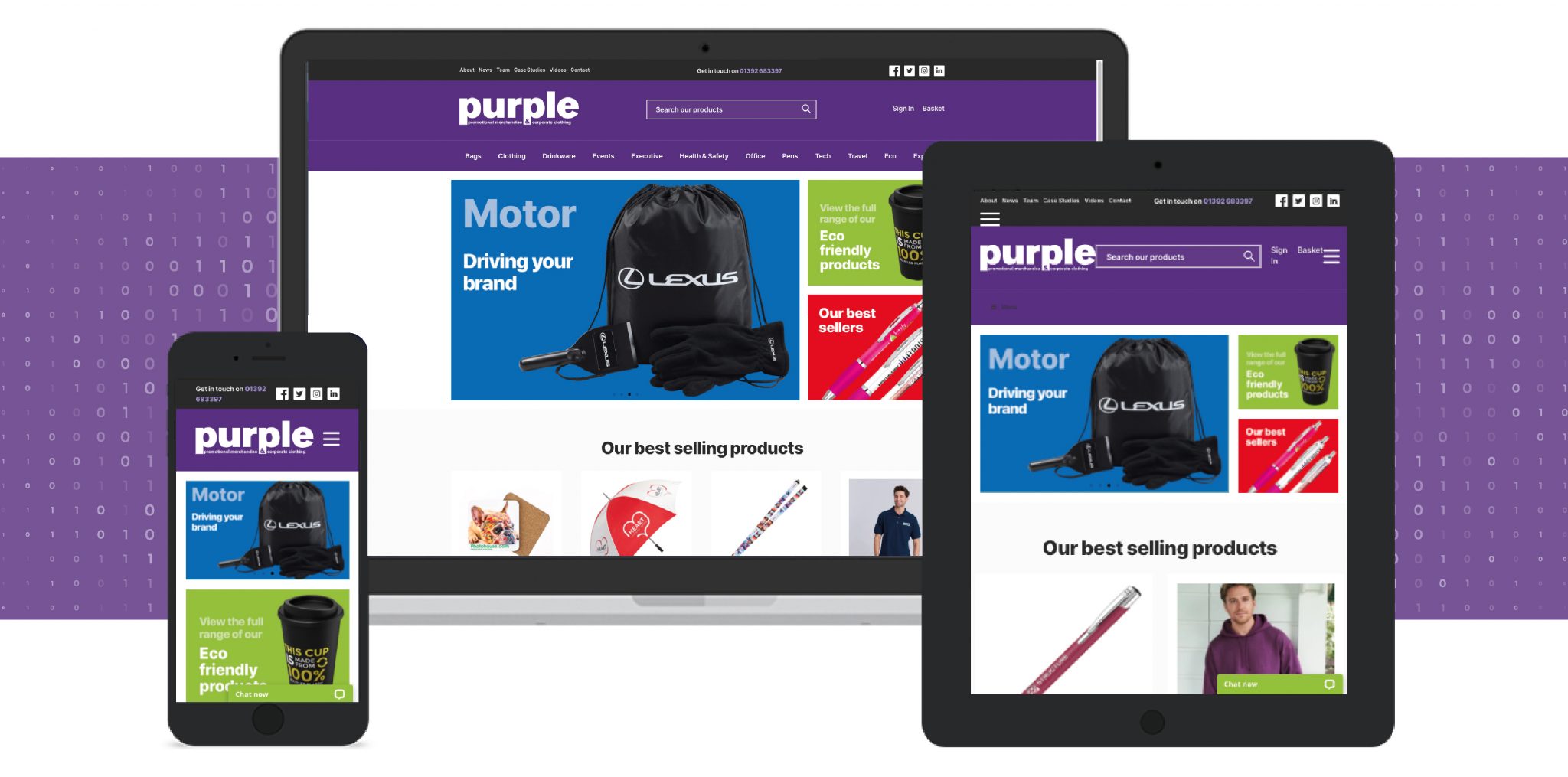 The Purple Company Webshop – Silk Group